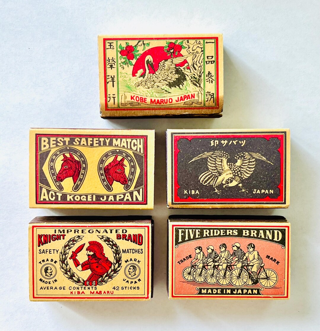 Japanese Matchboxes **LIMITED RELEASE** Unstruck and Unused Original ...
