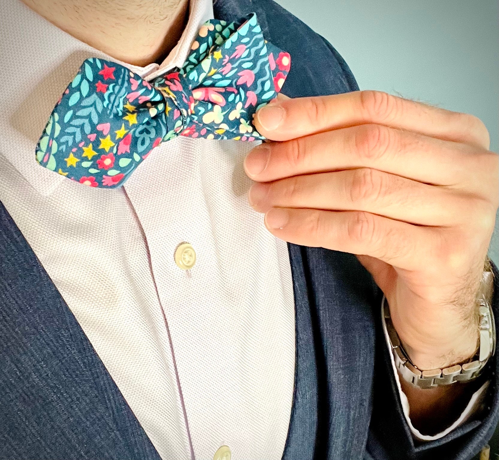 Diamond Point Bow Tie Sewing Template digital Pdfs Template for the ...