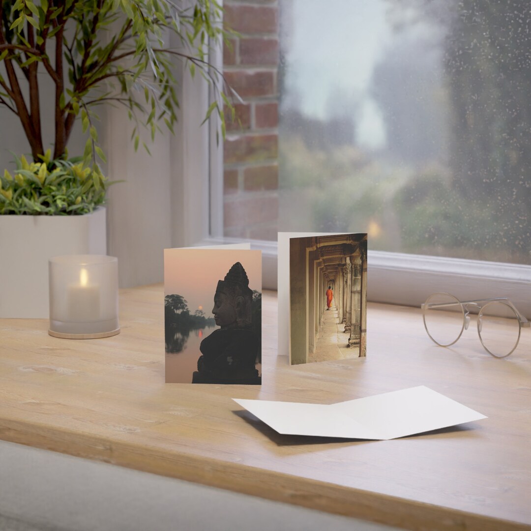 Greating Cards: Tranquility in Siem Reap, Cambodia - Etsy