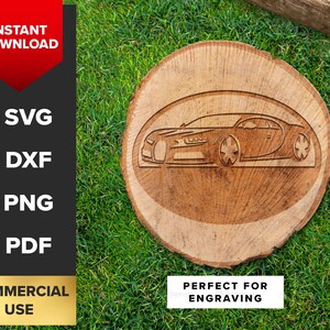 Bugatti Monogram SVG, DXF, PNG, Bugatti Chiron Cut File, Sports Car ...