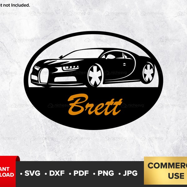 Bugatti Silhouette - Etsy