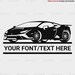 Lambo Monogram SVG, DXF, PNG, Lamborghini Svg, Sports Car Cut File ...