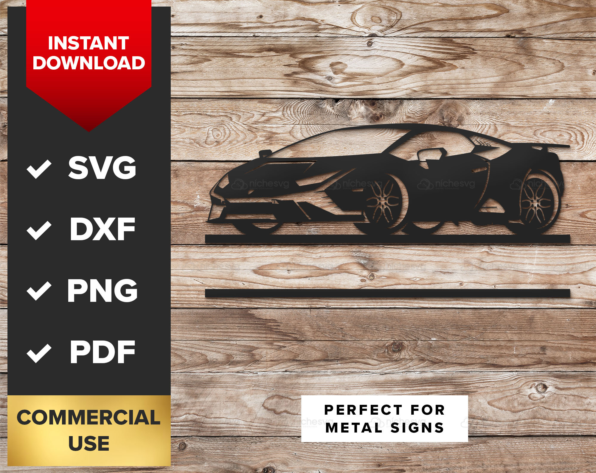 Lambo Monogram SVG, DXF, PNG, Lamborghini Svg, Sports Car Cut File ...