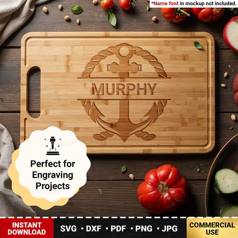 Anchor SVG, DXF, PNG, Anchor Clipart, Anchor Cut File, Nautical Svg ...