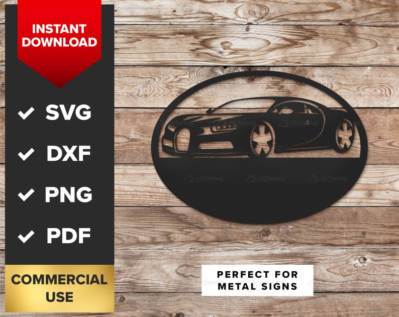 Bugatti Monogram SVG, DXF, PNG, Bugatti Chiron Cut File, Sports Car ...