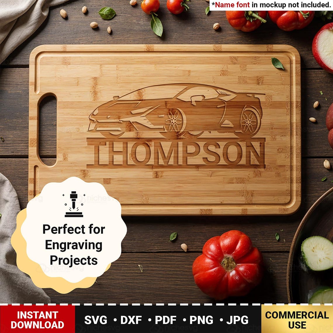 Lambo Monogram SVG, DXF, PNG, Lamborghini Svg, Sports Car Cut File ...