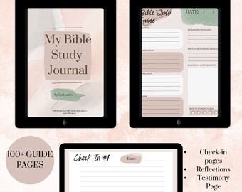 DIGITAL Bible Study Bundle Google Slides Template 7 Different Slide ...