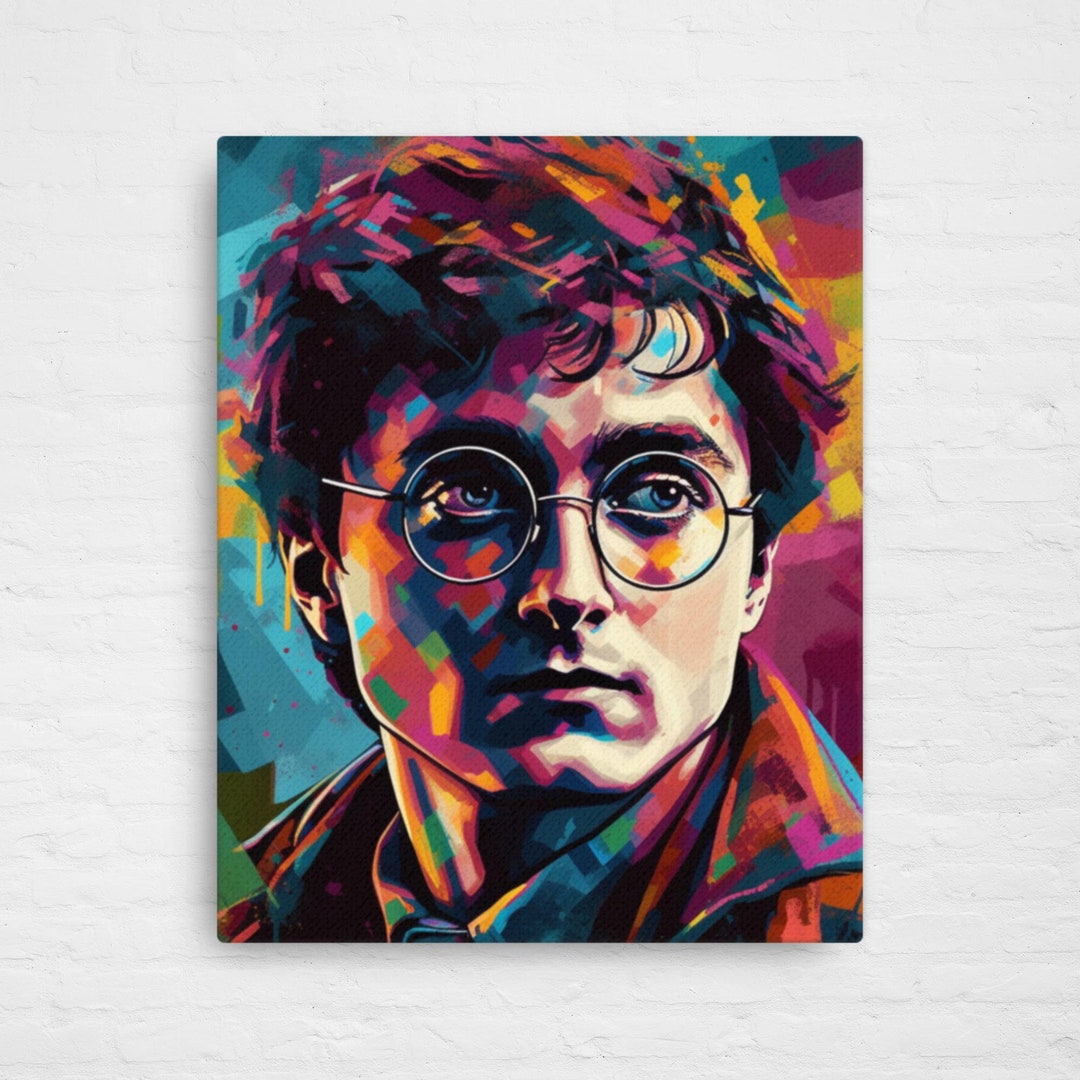 Harry Potter Pop Art Celebrity Pop Art Celebrities Wall Art Pop Art ...