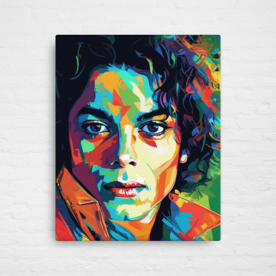 Michael Jackson Pop Art Celebrity Pop Art Celebrities Wall Art Pop Art ...