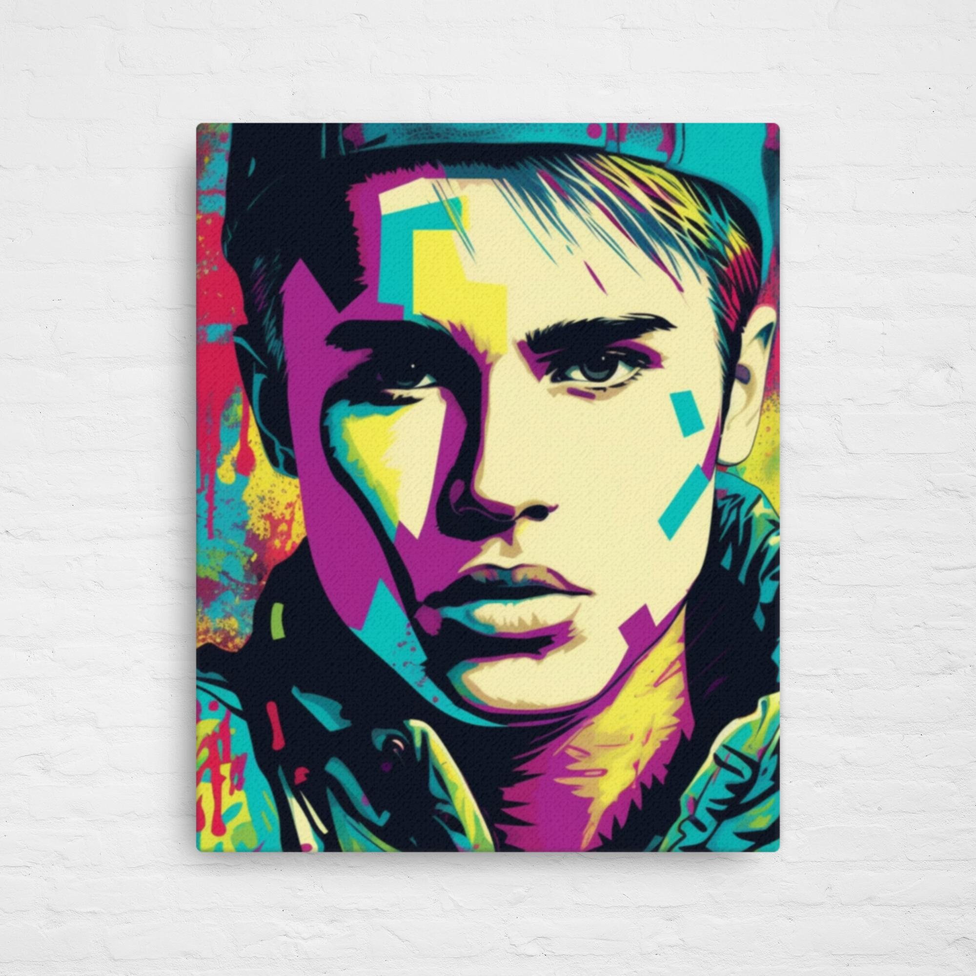 Justin Bieber Pop Art