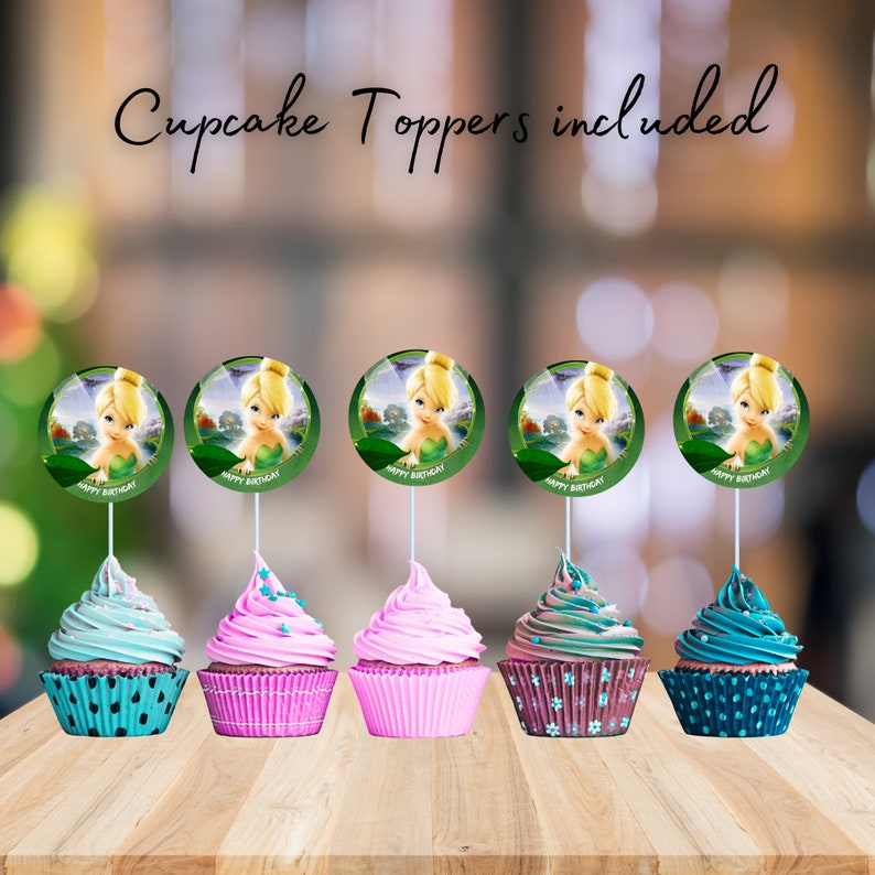 Tinkerbell Editable Invitation, Fairy Birthday Party Tinkerbell Party ...