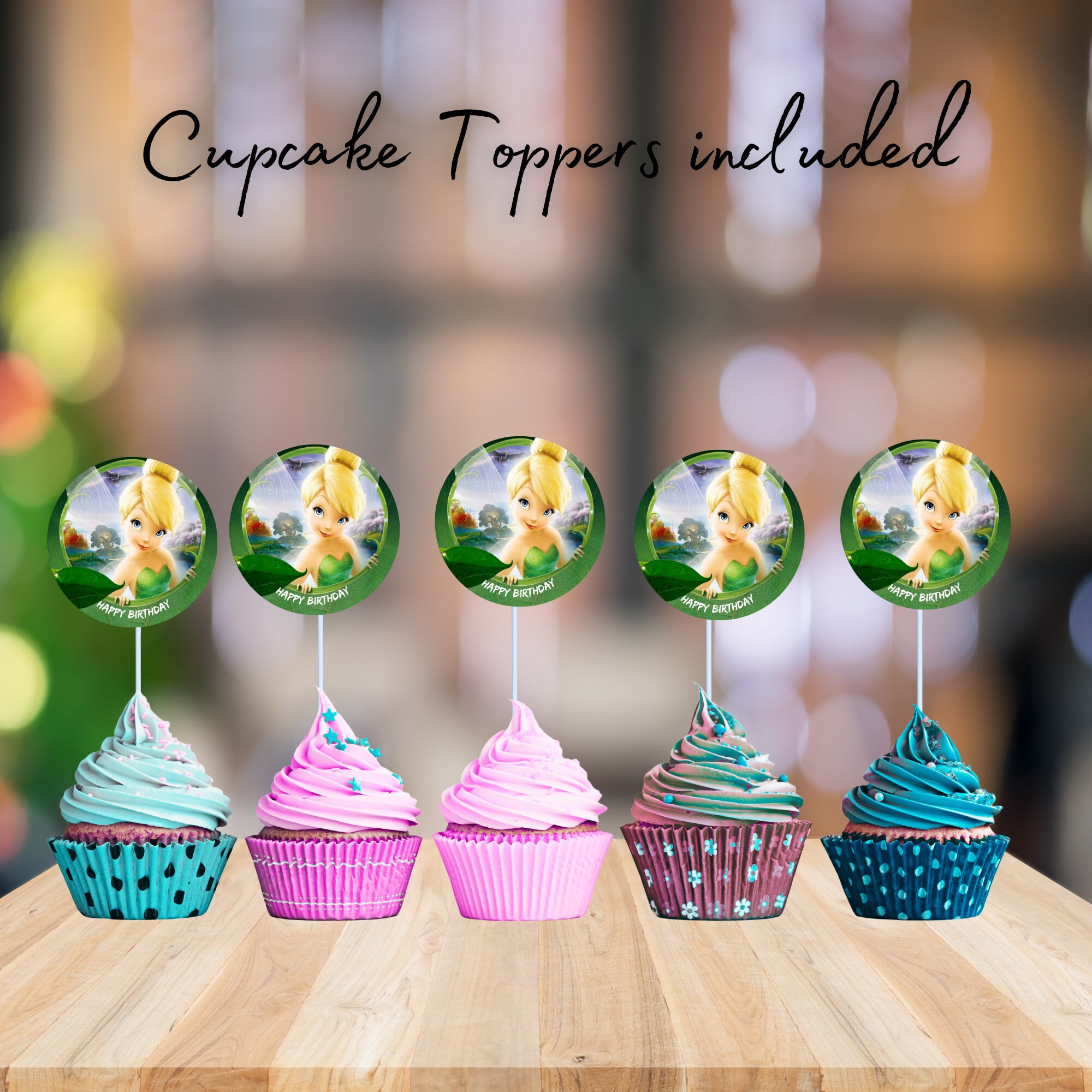 Tinkerbell Editable Invitation, Fairy Birthday Party Tinkerbell Party ...