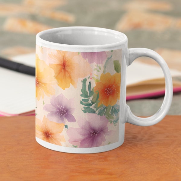 Botanical Mug - Etsy