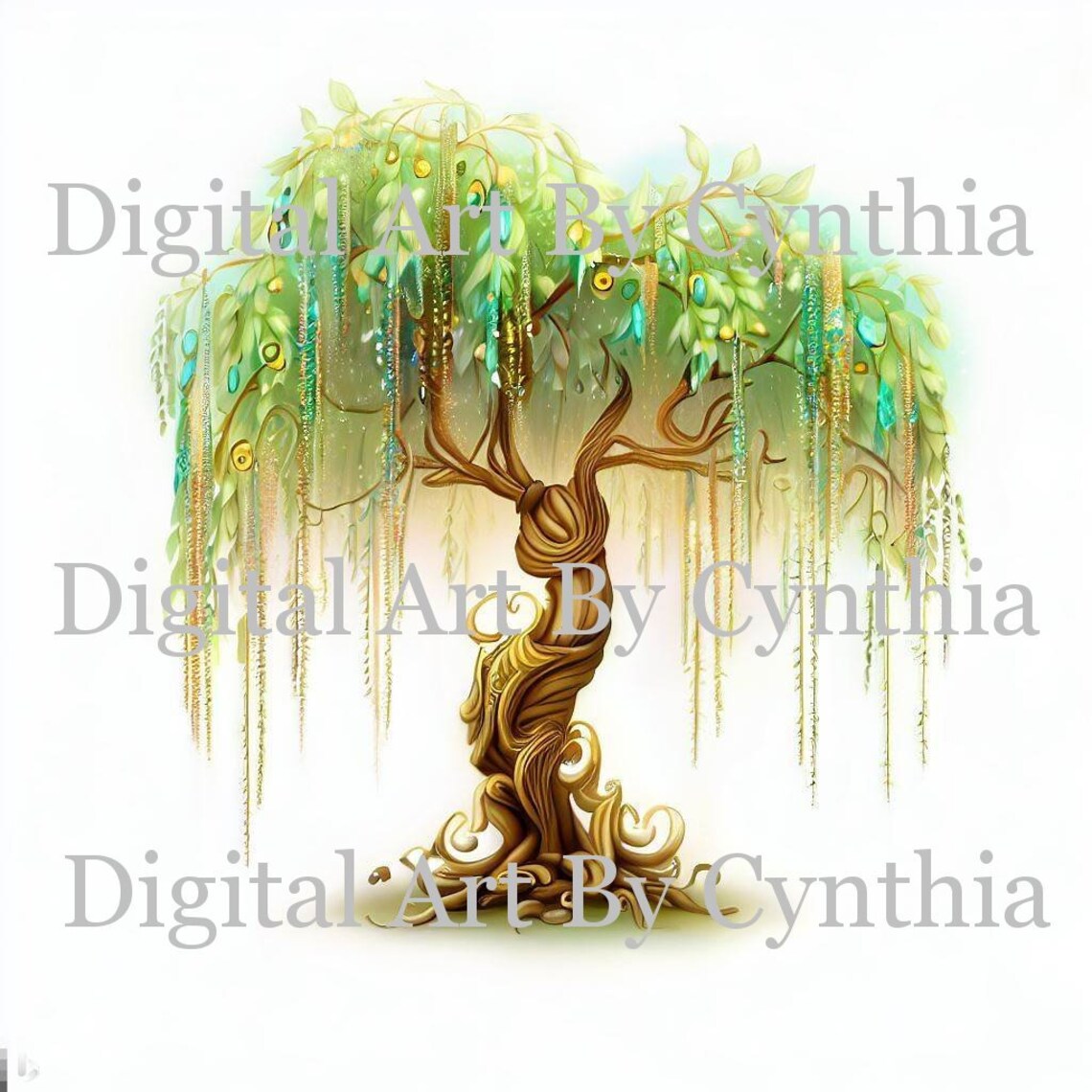 Weeping Willow Tree Digital Download Image Weeping Willow Image ...