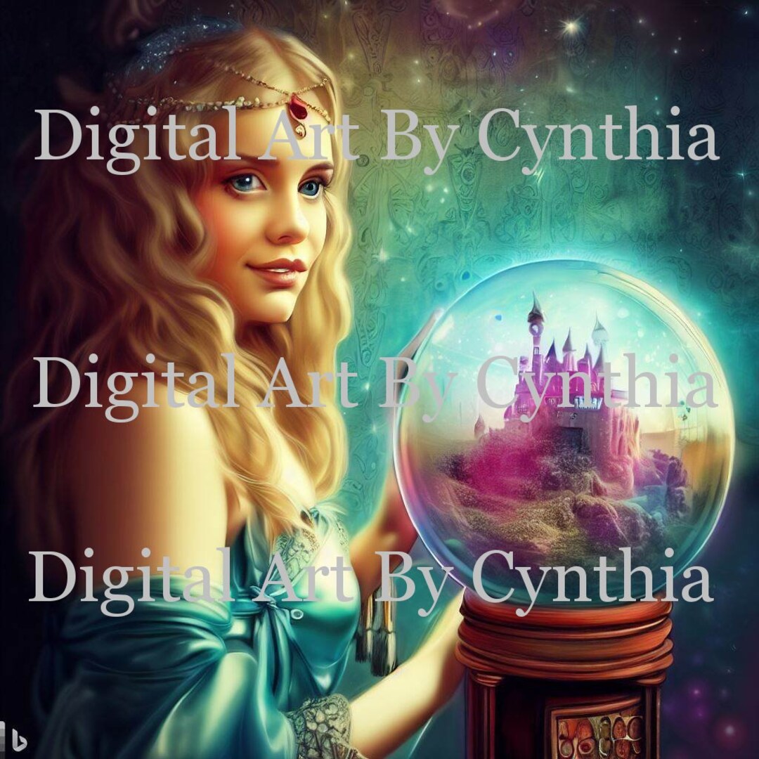 Princess Digital Download Fairy Tale Princess Image Art Print Enchanted ...