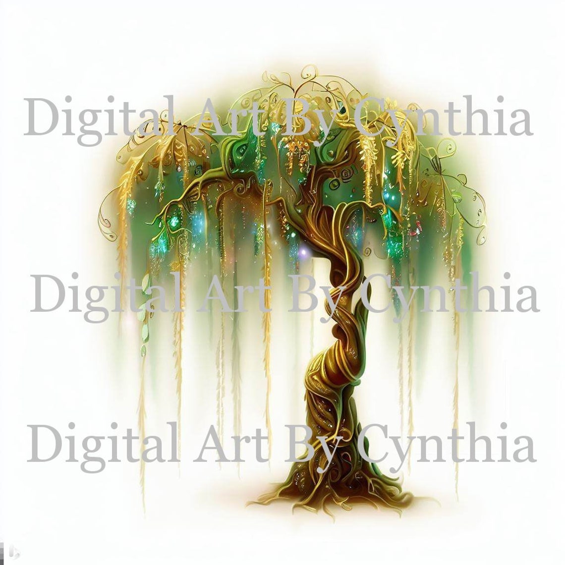 Weeping Willow Tree Digital Download Image Weeping Willow Image ...