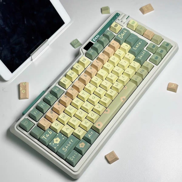 Grass Green Keycaps - Etsy Australia