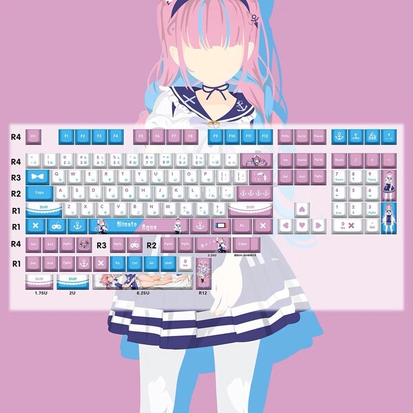 Hololive Keycaps - Etsy Hong Kong