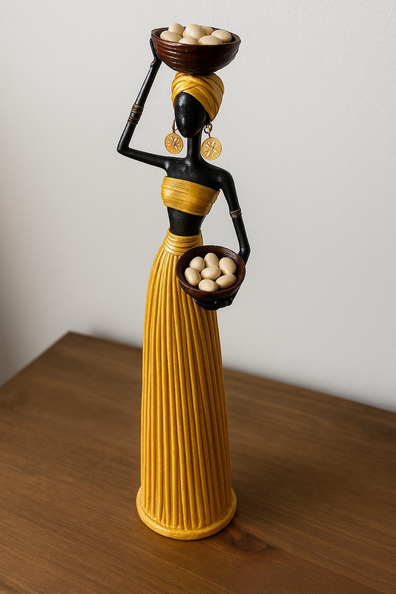 Abstract Ladies Statue - Creative Home Decor Sculpture - Hanmade ...