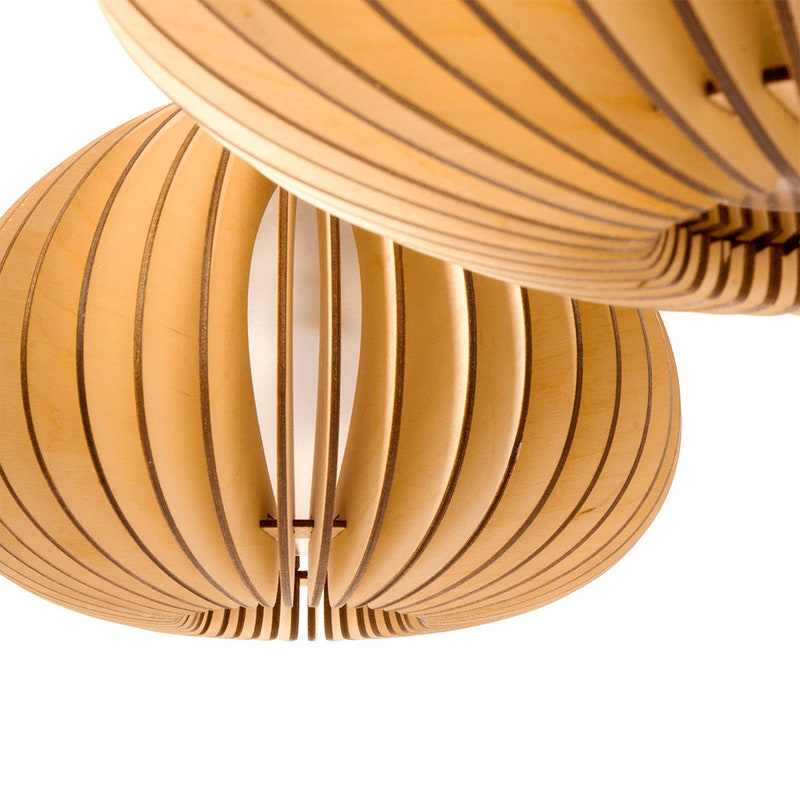 Plywood Lamp - Etsy UK