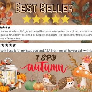 I Spy Autumn Fall Printable | Spy Games Kids, Halloween, Thanksgiving ...