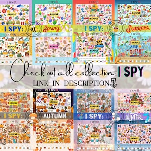 I Spy Autumn Fall Printable | Spy Games Kids, Halloween, Thanksgiving ...