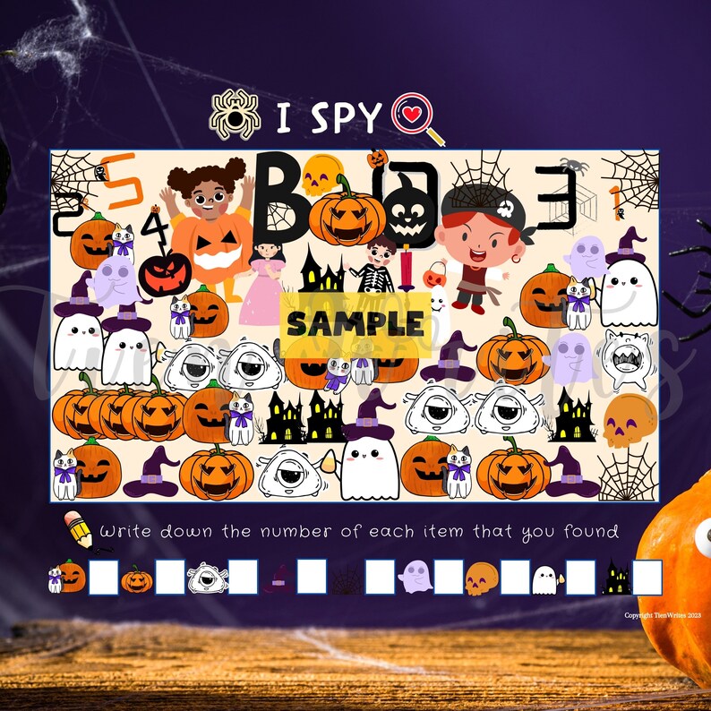 I Spy Autumn Fall Printable | Spy Games Kids, Halloween, Thanksgiving ...