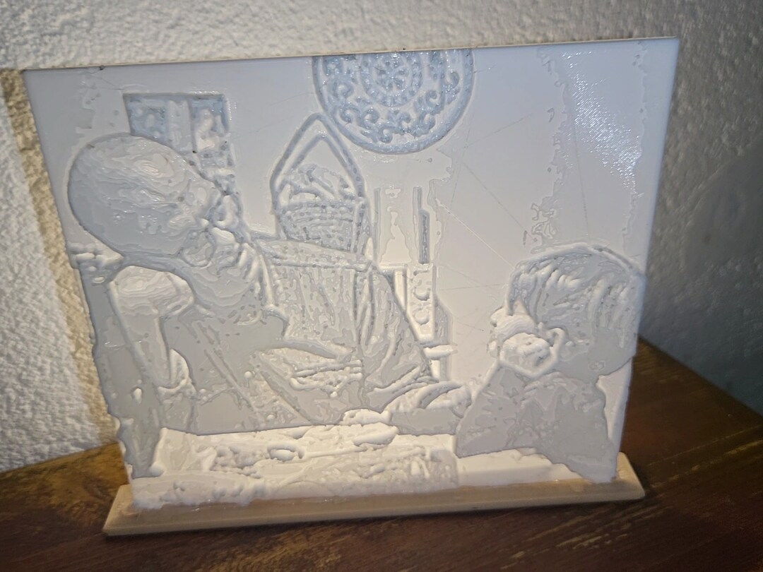 Litofania Led Personalizzata Con Porta Foto - Etsy