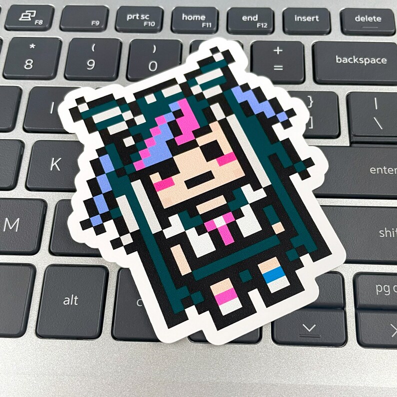 Ibuki Mioda Sticker, Danganronpa Sticker, Video Game Sticker, Kawaii ...