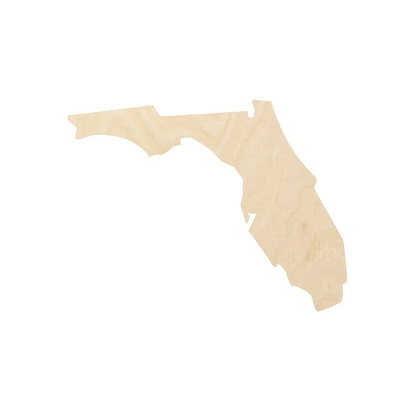 Wood Cutout of Florida - Etsy