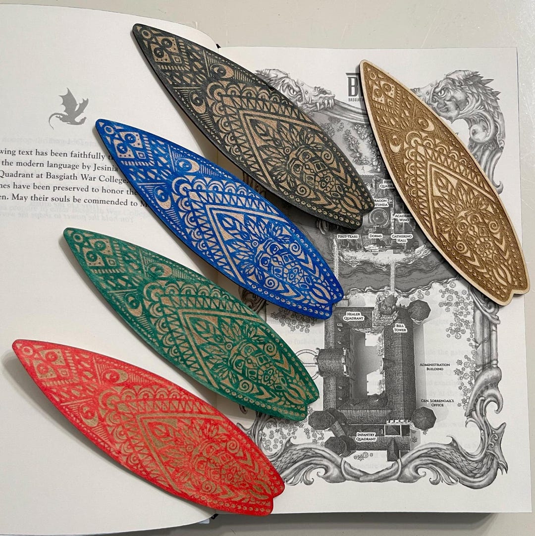 Surfboard Bookmark, Engraved Wood Bookmark, Personalized Message Name ...