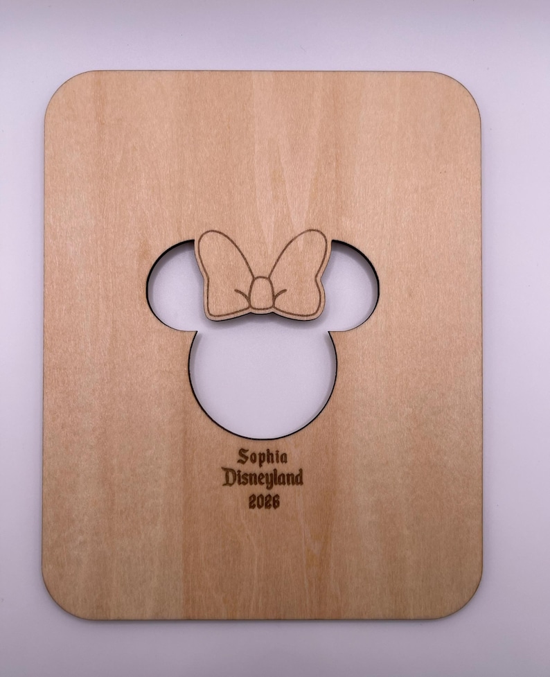 Personalized Disney Parks Autograph Sign Card, Disneyworld Disneyland ...