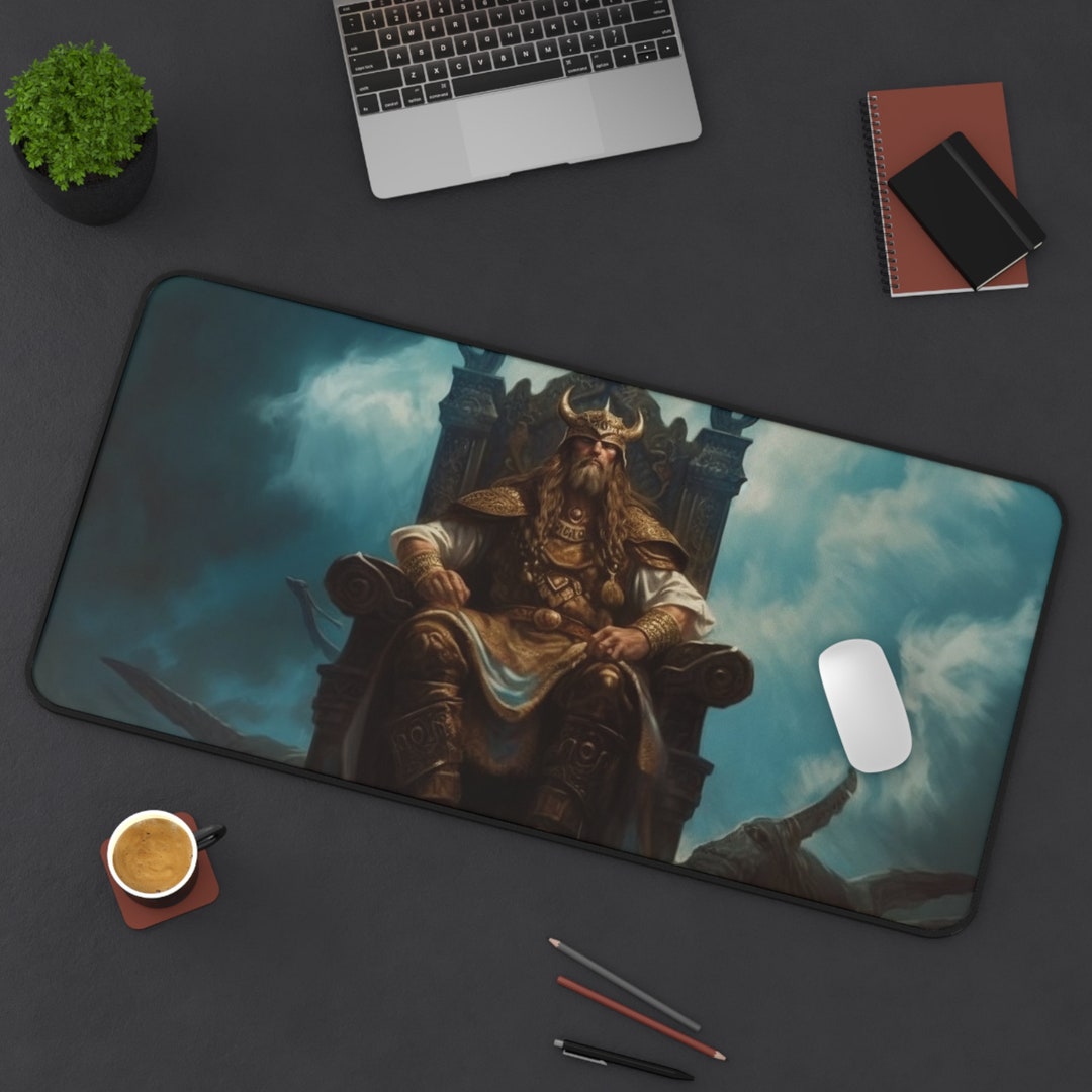 Viking Gaming Mousepad for Gamers Desk Mat for Computer Desk-mat for ...
