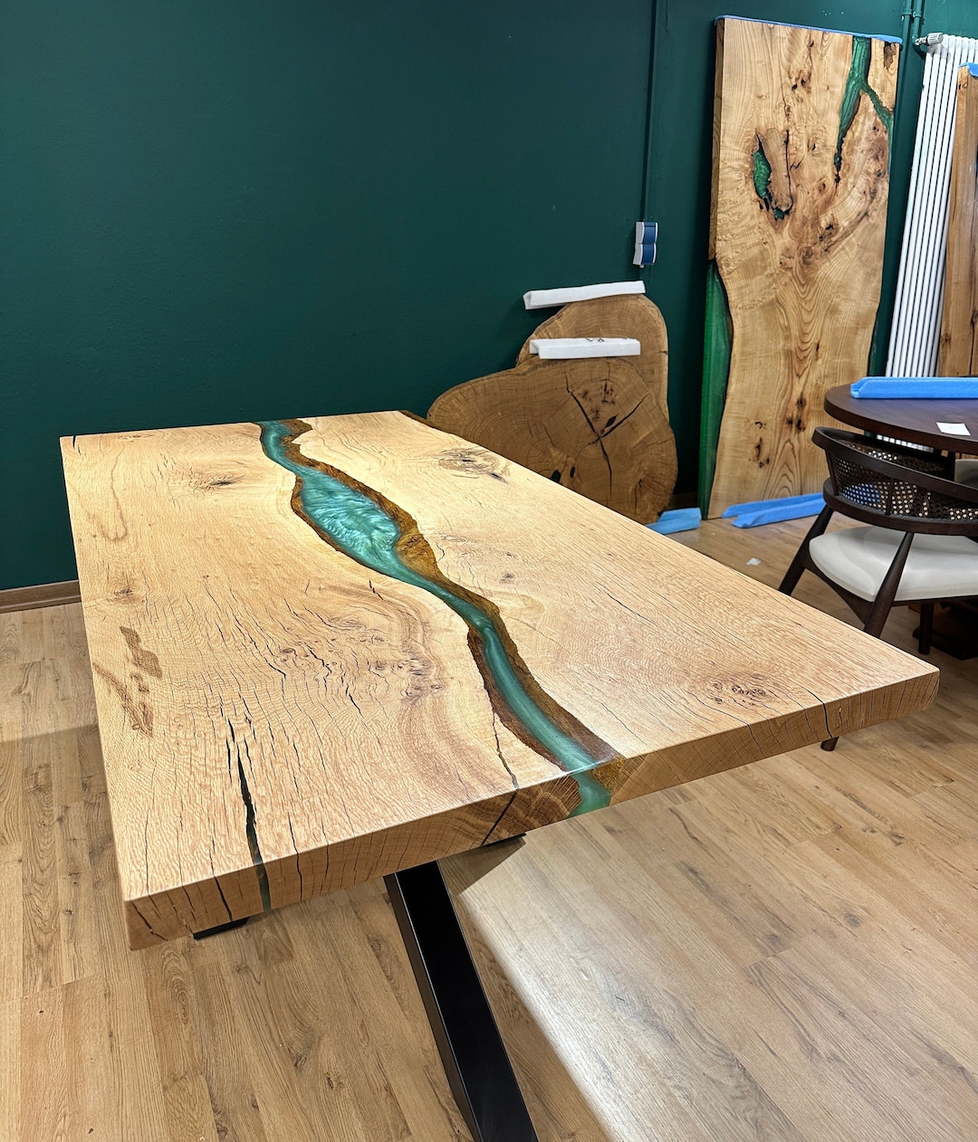 High Quality Epoxy Resin Table Handmade in Germany Oak - Etsy