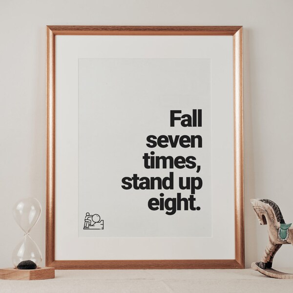 Japanese Proverb - Etsy