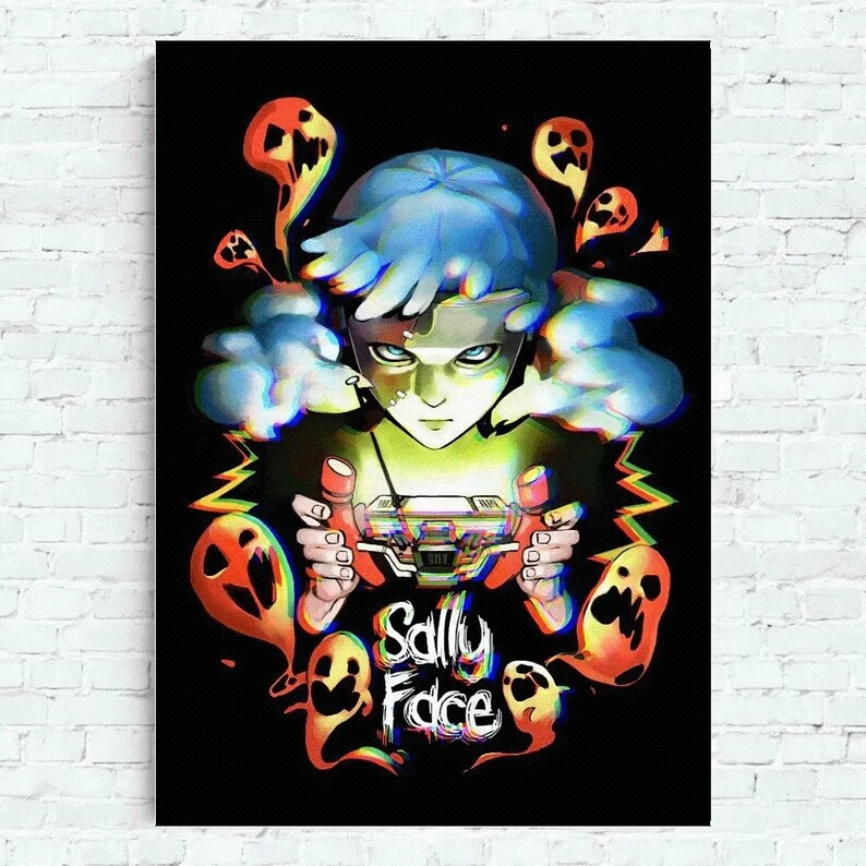 Game Sally Face Poster Home Office Wall Bedroom Living Room Kitchen ...