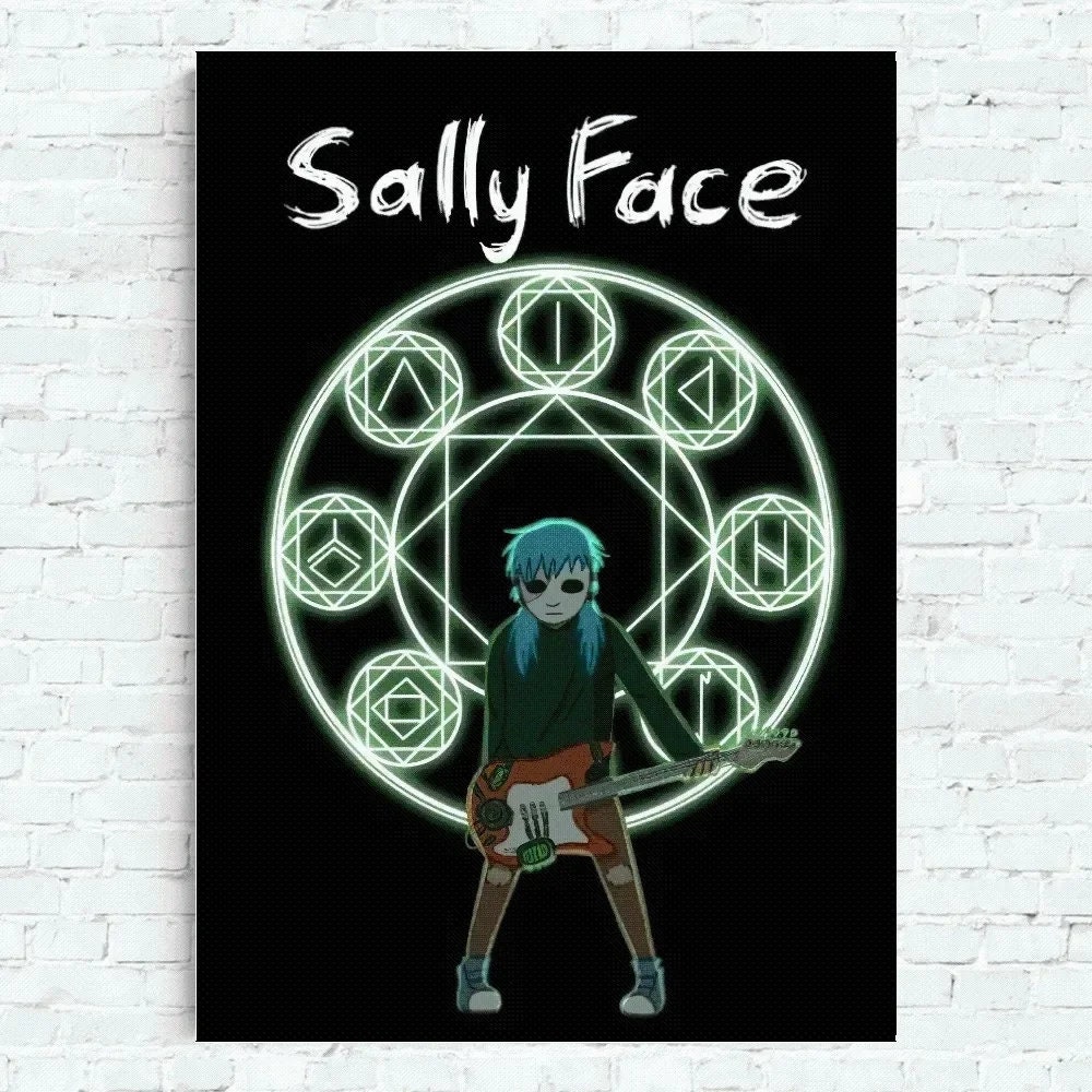 Game Sally Face Poster Home Office Wall Bedroom Living Room Kitchen ...