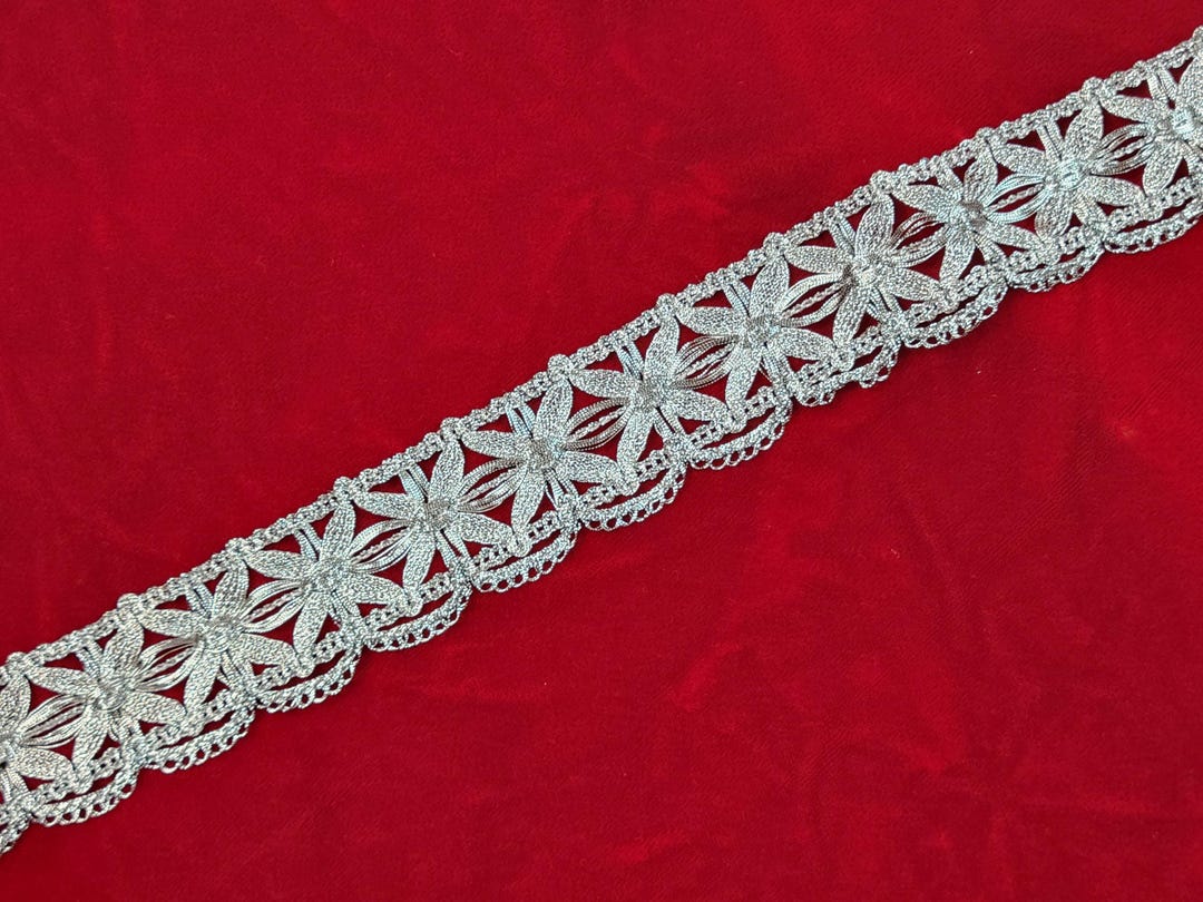Antique Silver Metallic Gimp, Vintage - Etsy