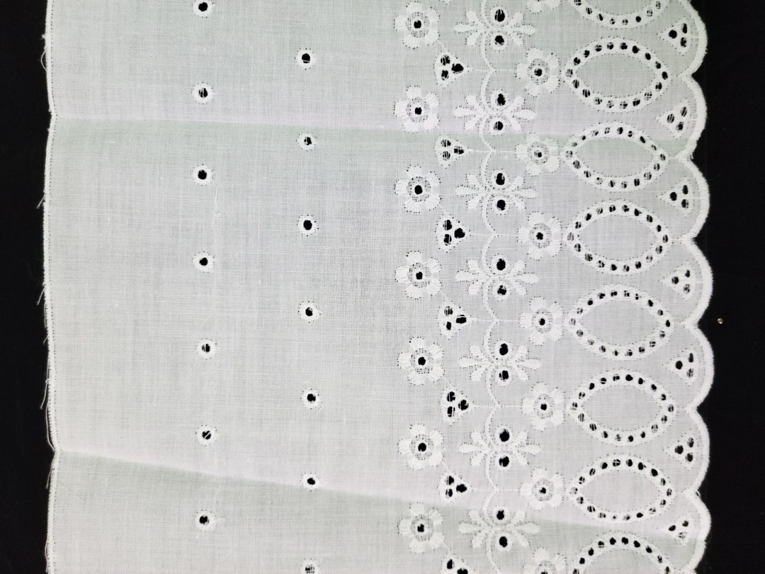 Vintage, Wide Eyelet Lace - Etsy