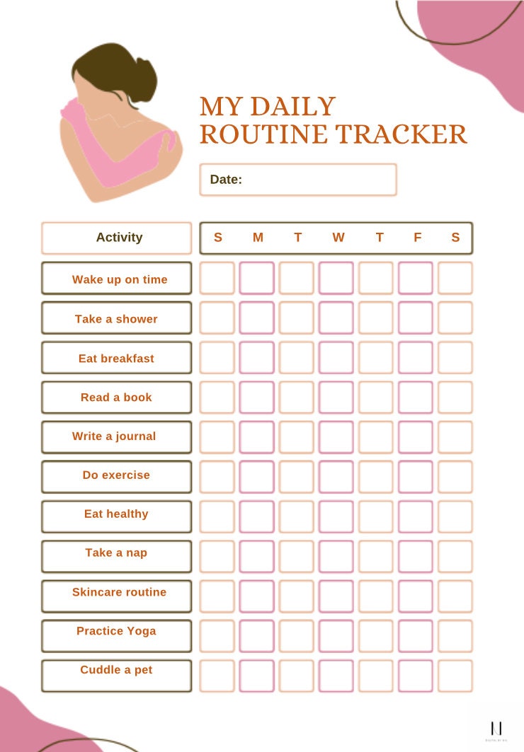 The Goals Action Plan Tracker DIGITAL PRINT - Etsy