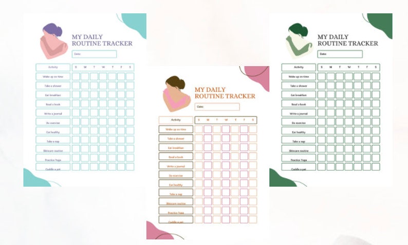 The Goals Action Plan Tracker DIGITAL PRINT - Etsy