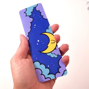 Sun Bookmark | Moon Bookmark | Sun and Moon Bookmark | Pop Art Bookmark ...