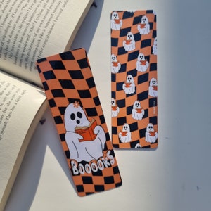 Cute Ghost Bookmark | Spooky Bookmark | Cute Bookmark | Halloween ...