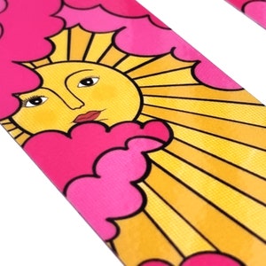 Sun Bookmark | Moon Bookmark | Sun and Moon Bookmark | Pop Art Bookmark ...