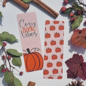 Fall Bookmark | Pumpkin Bookmark | Little Miss Bookmark | Autumn ...