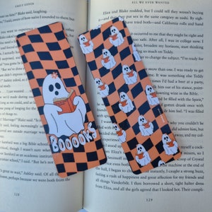 Cute Ghost Bookmark | Spooky Bookmark | Cute Bookmark | Halloween ...