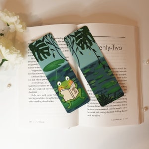 How to Frog Bookmark | Handmade Bookmark | Frog Bookmark - Etsy