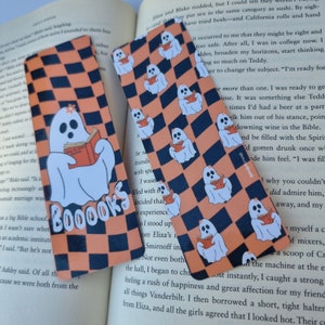 Cute Ghost Bookmark | Spooky Bookmark | Cute Bookmark | Halloween ...