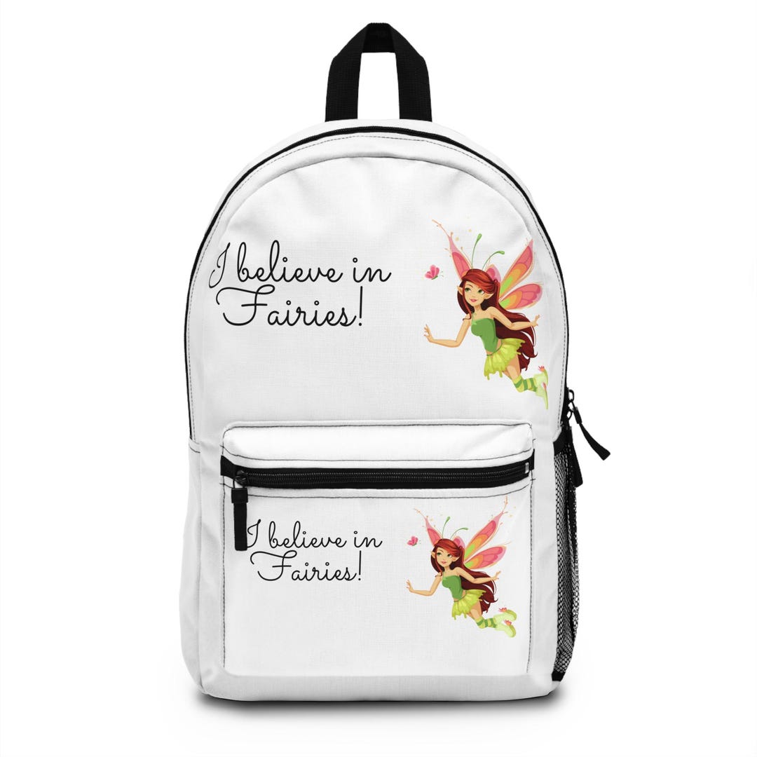 Fairy Backpack, Magical School Bag, Enchanted Book Bag, Believe in ...