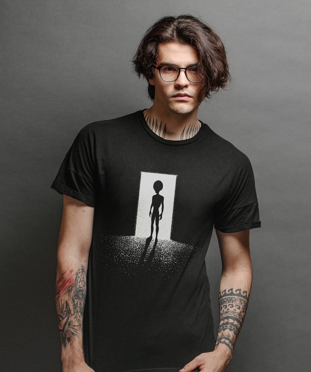 Alien Gateway Experience Guys Tee - Etsy
